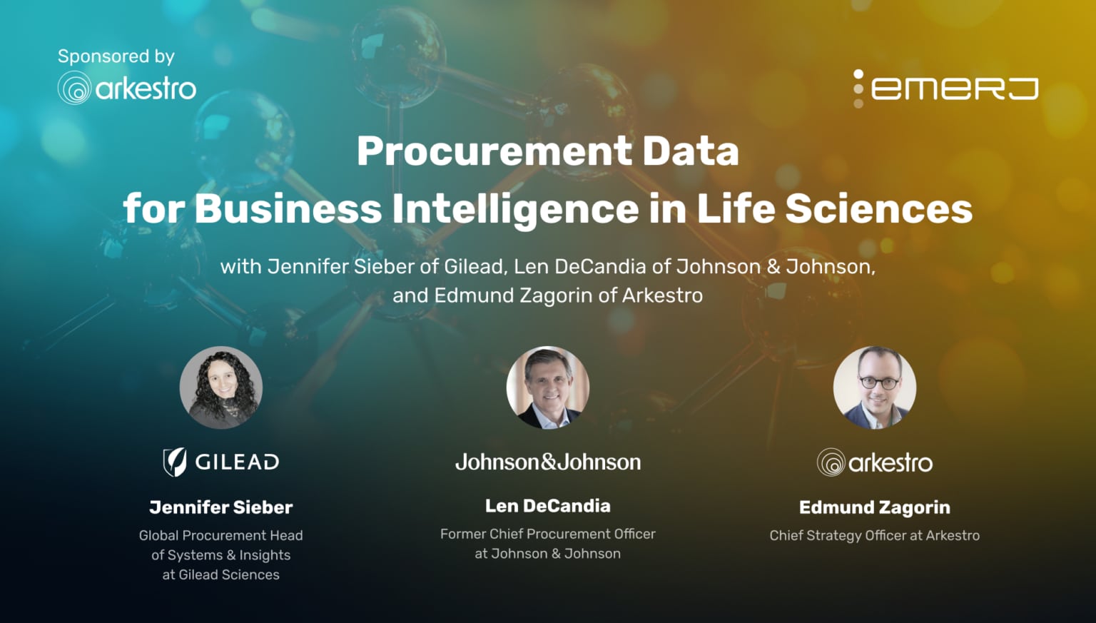 Procurement Data for Business Intelligence in Life Sciences - with Jennifer Sieber of Gilead ...